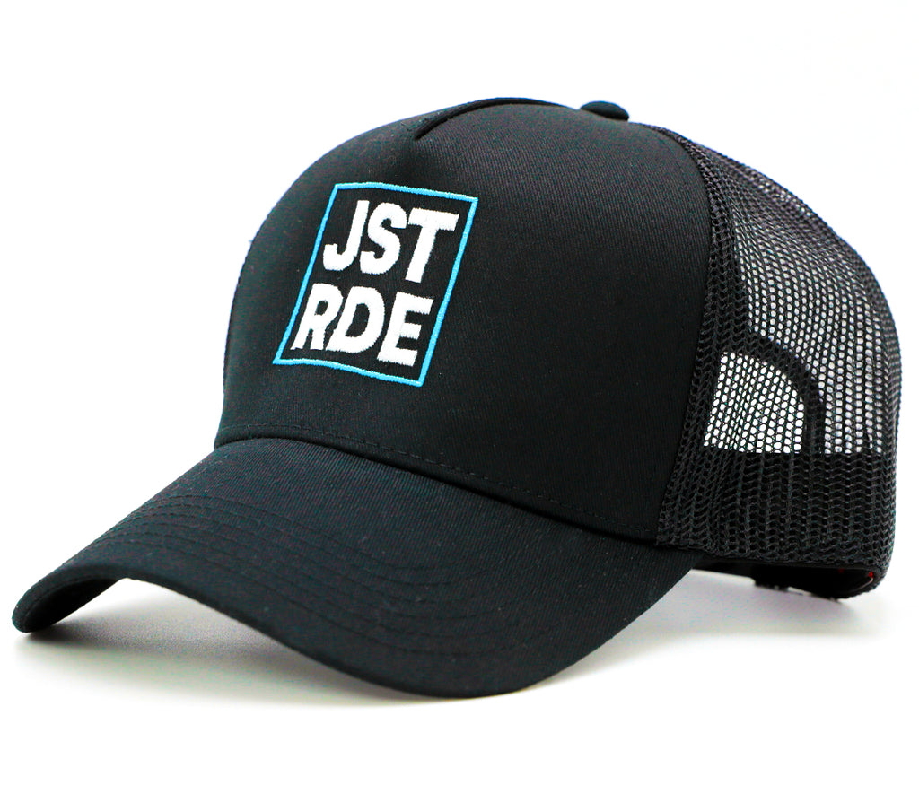 Just Ride Boxed Trucker Hat – Raymond Warner